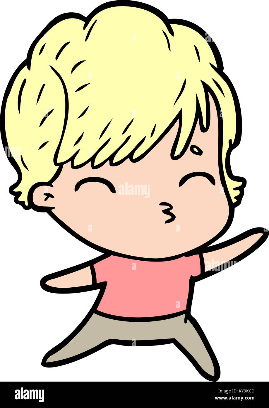 cartoon woman thinking Stock Vector Image & Art - Alamy