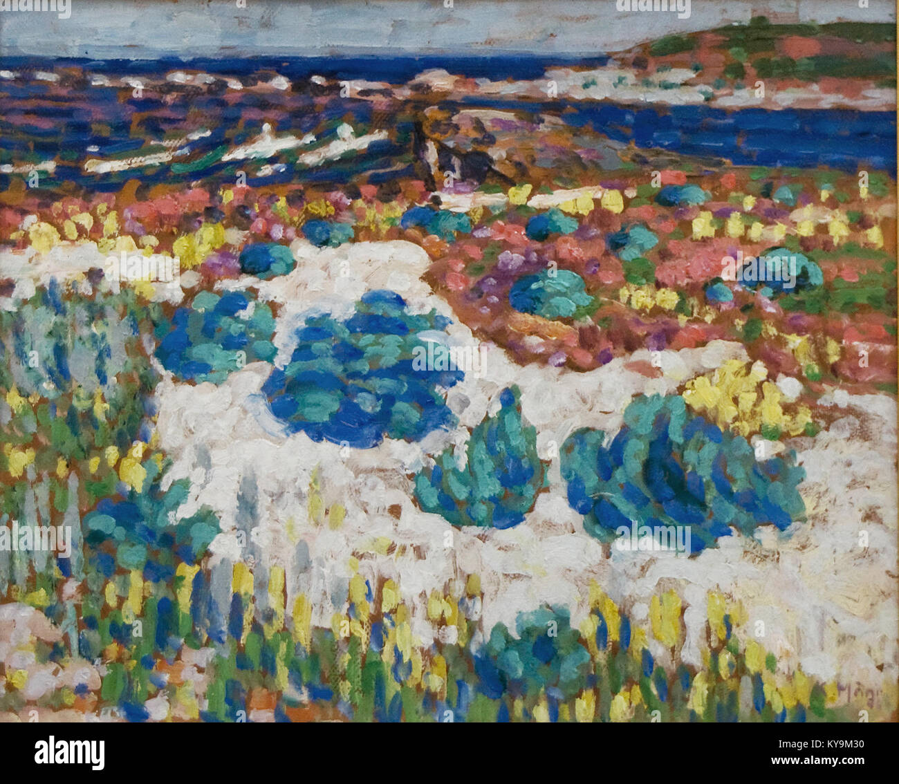 'Saaremaa Etüd' is an artistic study of Saaremaa, Estonia, depicting ...