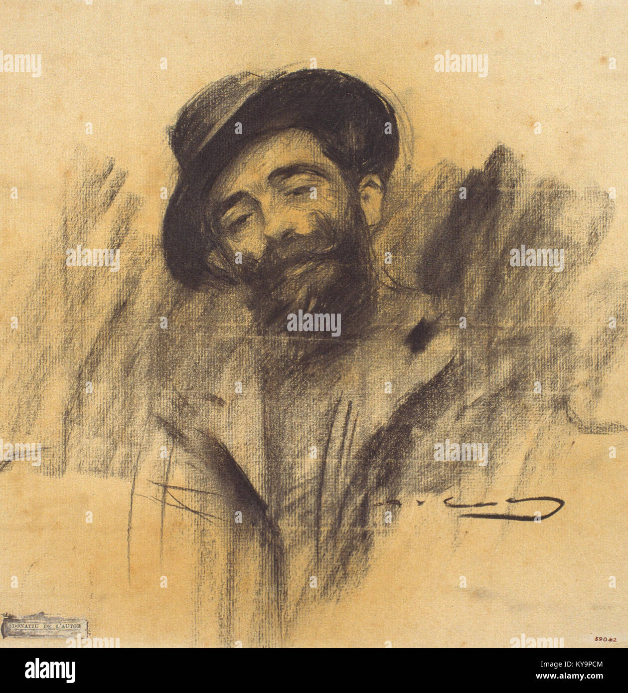 'Ramon Casas' by Eliseu Meifrón is an artwork housed in the MNAC ...