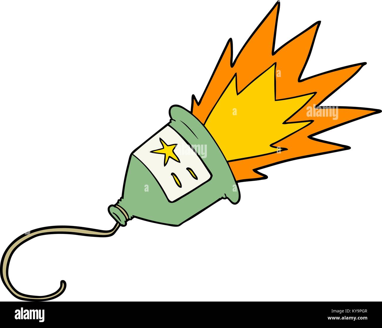 party popper cartoon Stock Vector Image & Art - Alamy