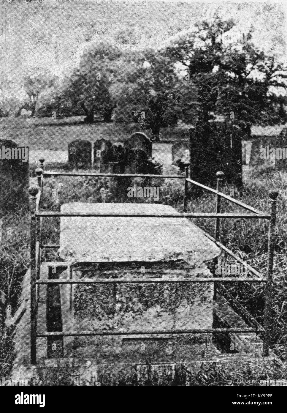 Tomb of Lord Dacre by Edmund Bogg Stock Photo - Alamy