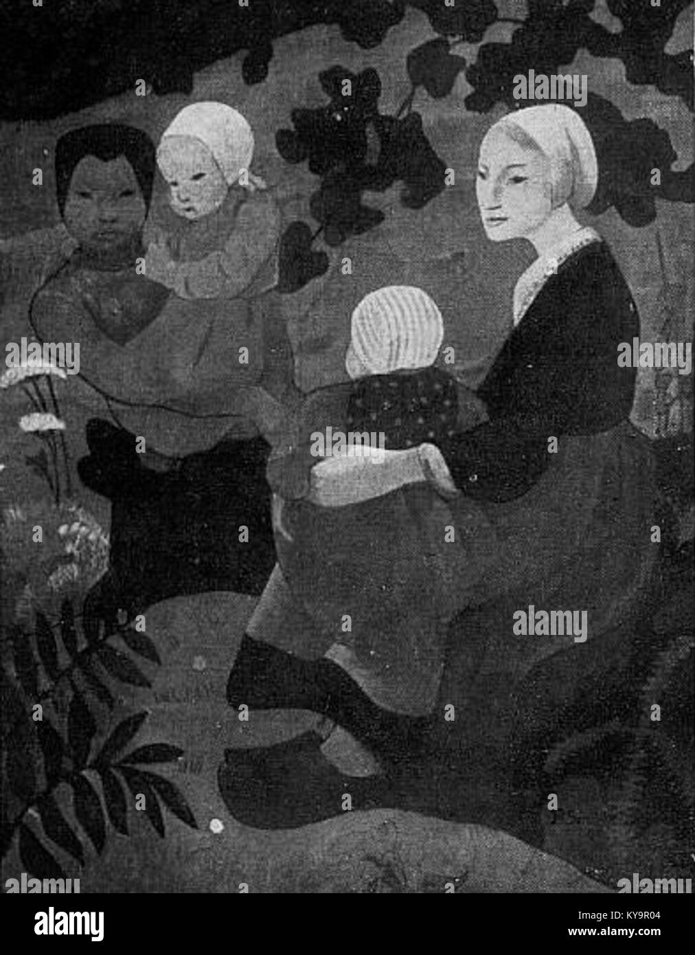 Paul Sérusier's 'Jeunes bretonnes' depicts young Breton women in ...