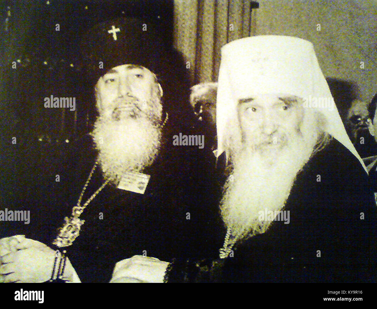 This photograph shows Włodzimierz Kotlarow and Bazyli Doroszkiewicz ...