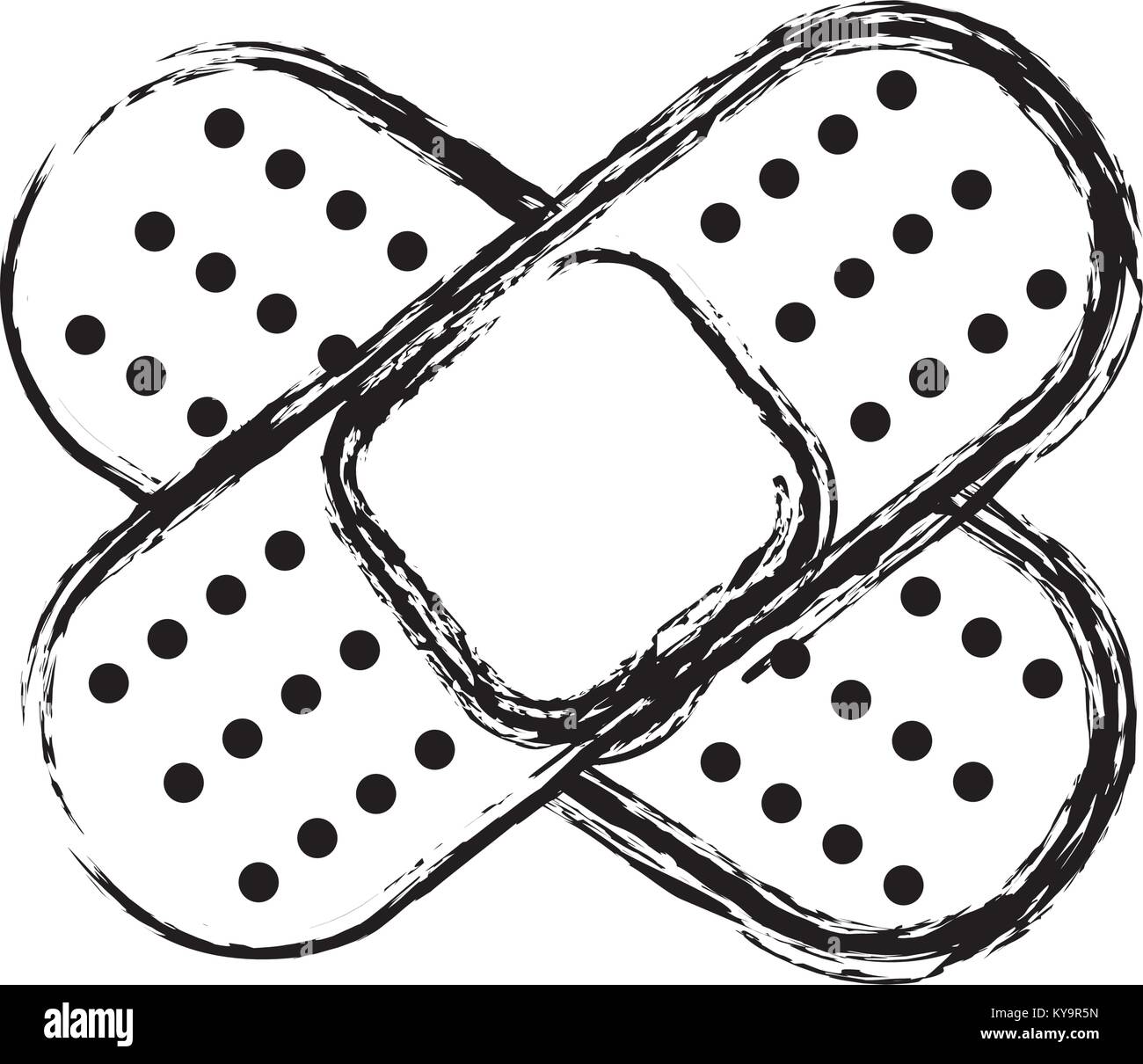 Band Aid Plaster In Shape High Resolution Stock Photography and Images ...