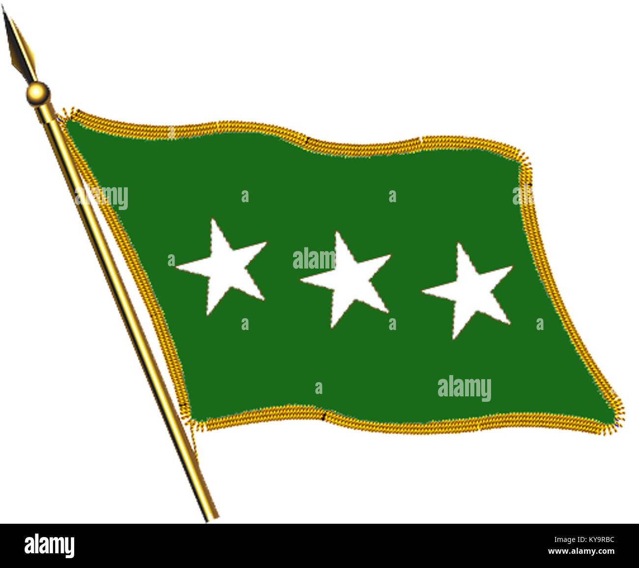 The Philippine Army Lieutenant General's flag is a military standard ...