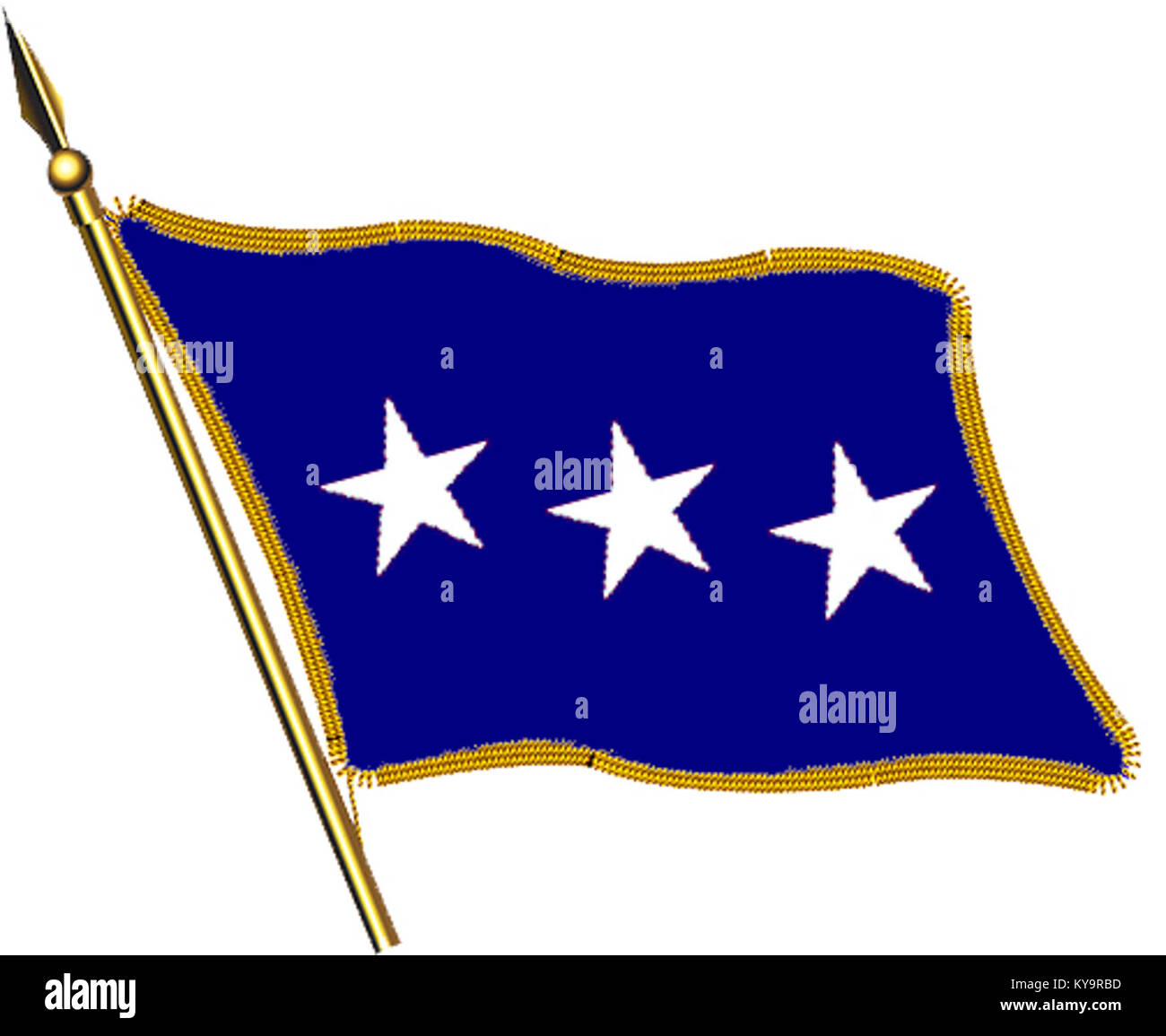 Philippine Air Force Lieutenant General's Flag Stock Photo - Alamy