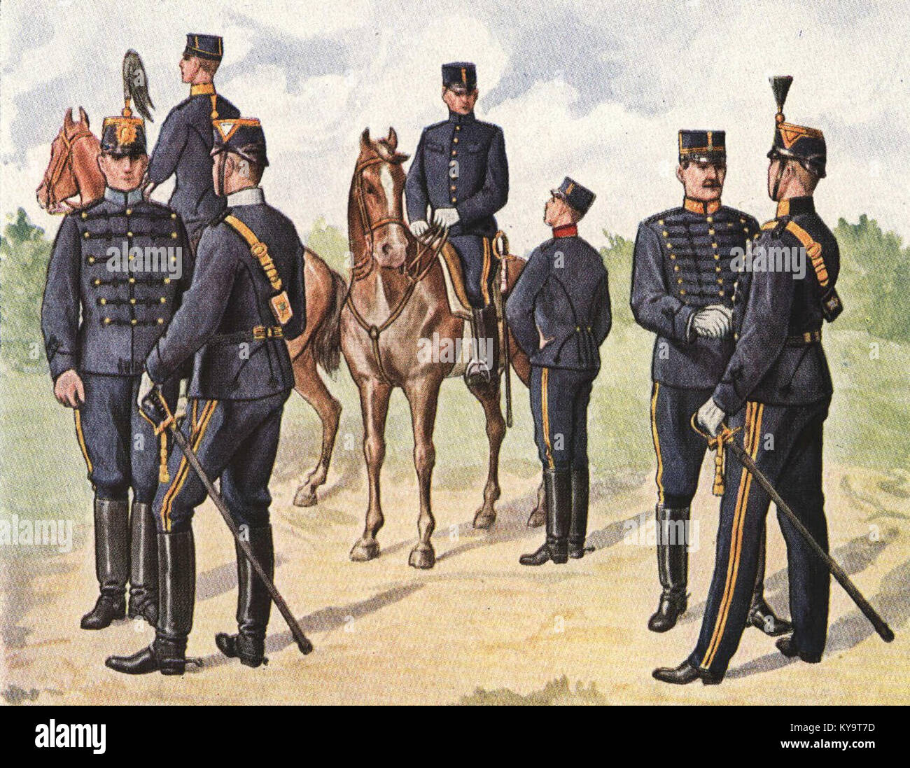 This title refers to a volume in a series documenting the uniforms of ...