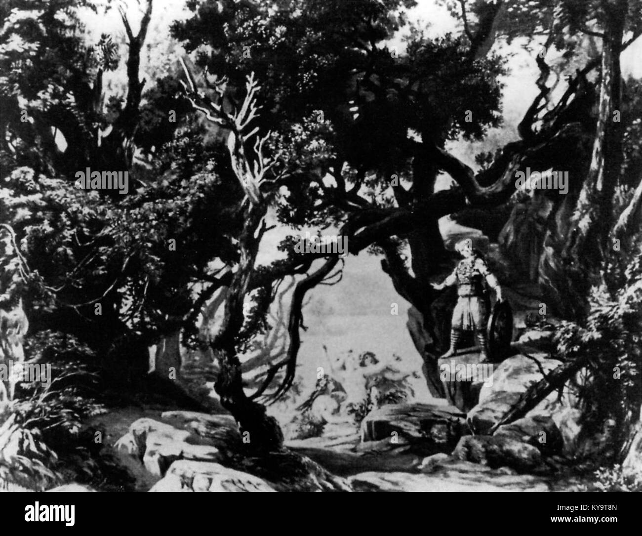 Richard the third performance Black and White Stock Photos & Images - Alamy