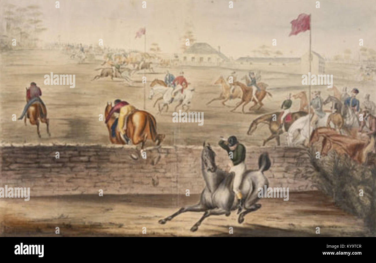 History of steeplechasing hi-res stock photography and images - Alamy