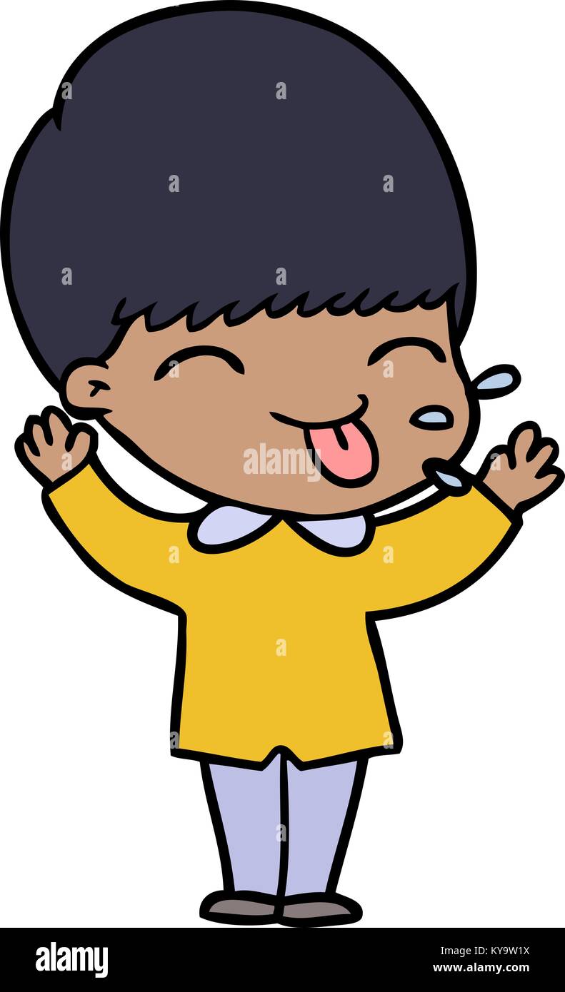 cartoon funny boy Stock Vector Image & Art - Alamy