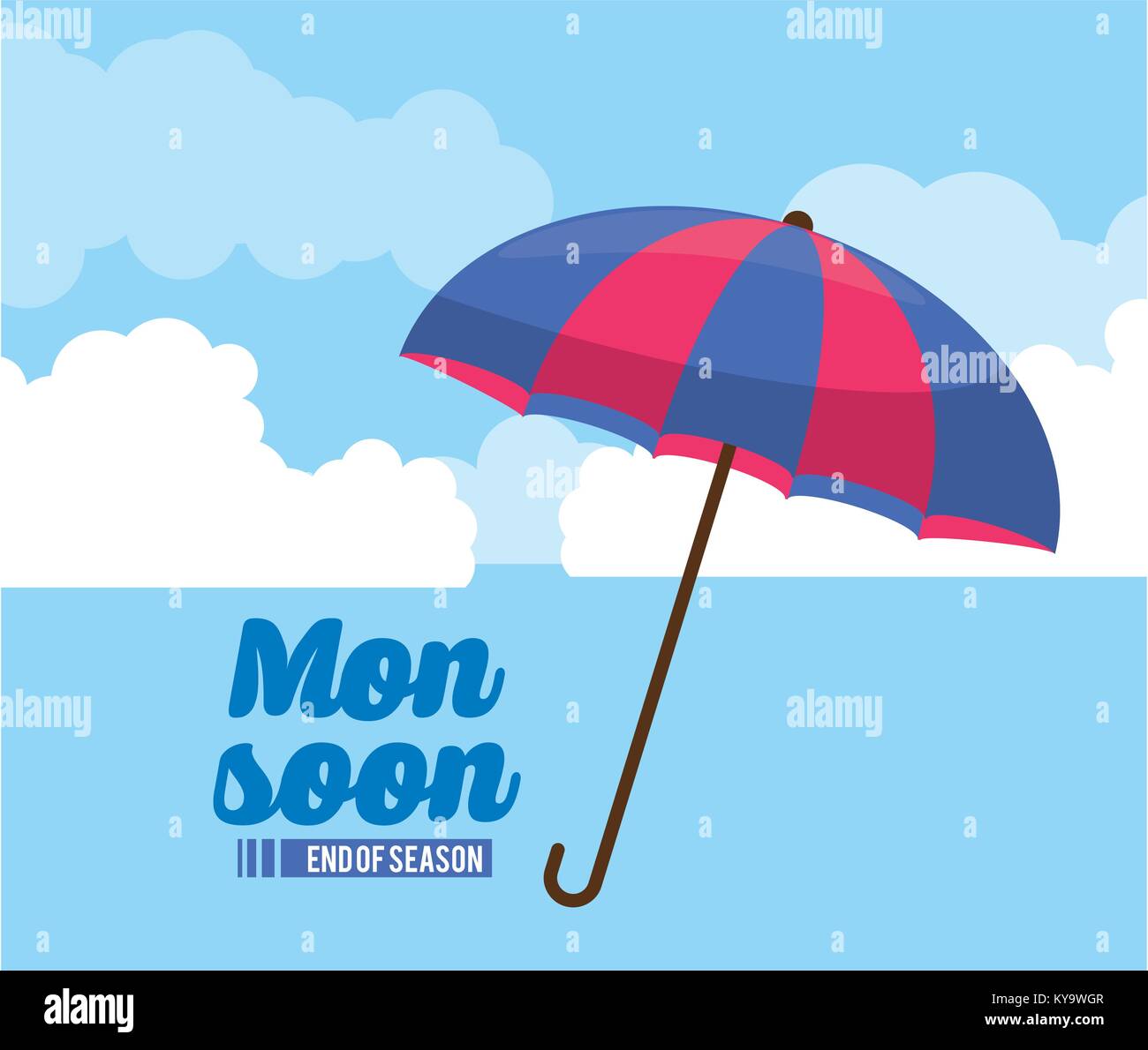 Monsoon end of season Stock Vector Image & Art - Alamy