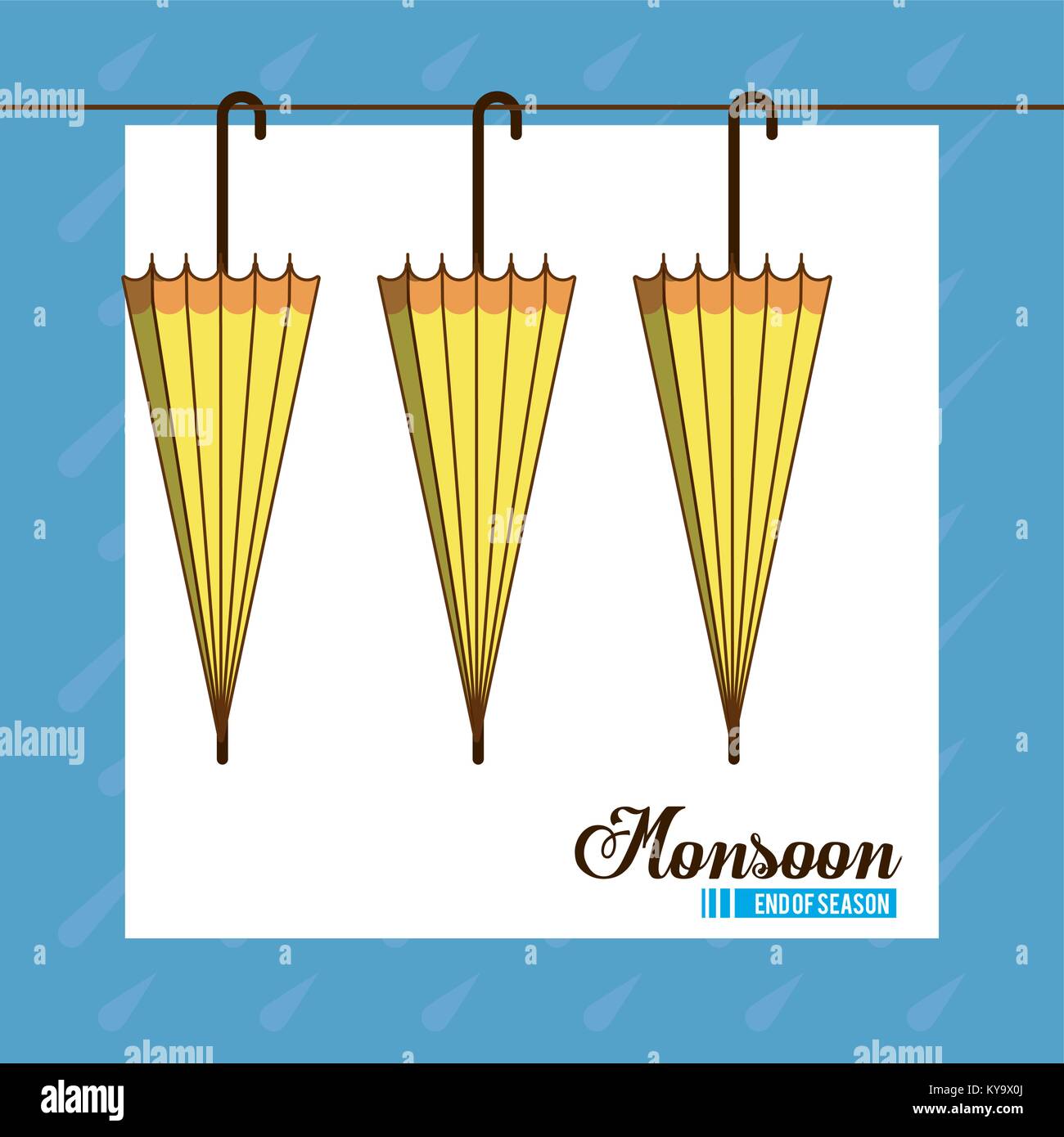 Monsoon end of season Stock Vector Image & Art - Alamy