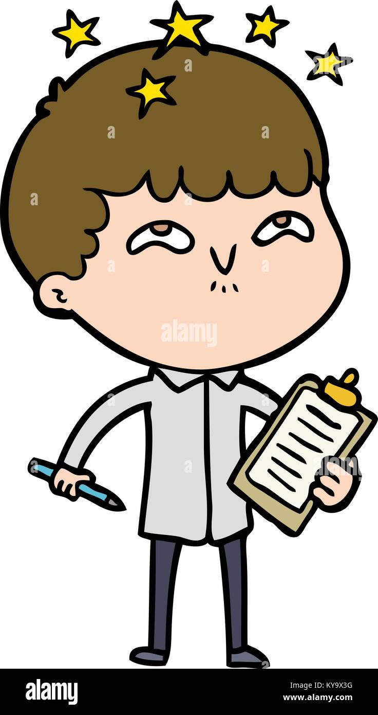 cartoon amazed boy Stock Vector Image & Art - Alamy