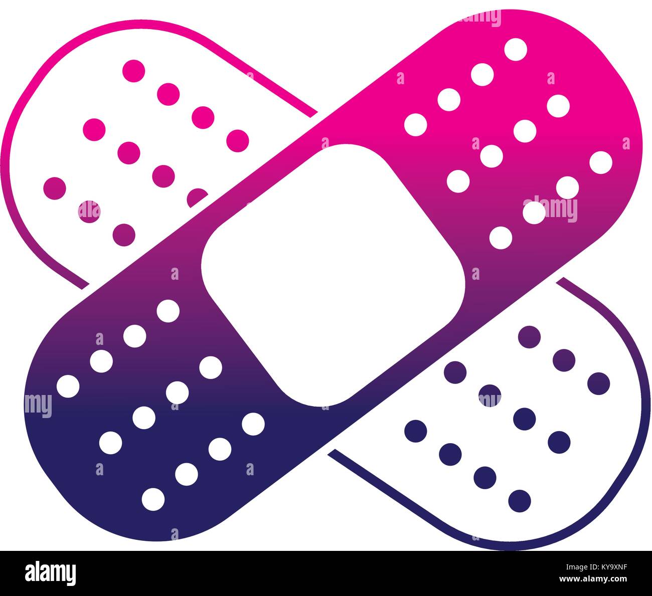 Band Aid Plaster In Shape High Resolution Stock Photography and Images ...