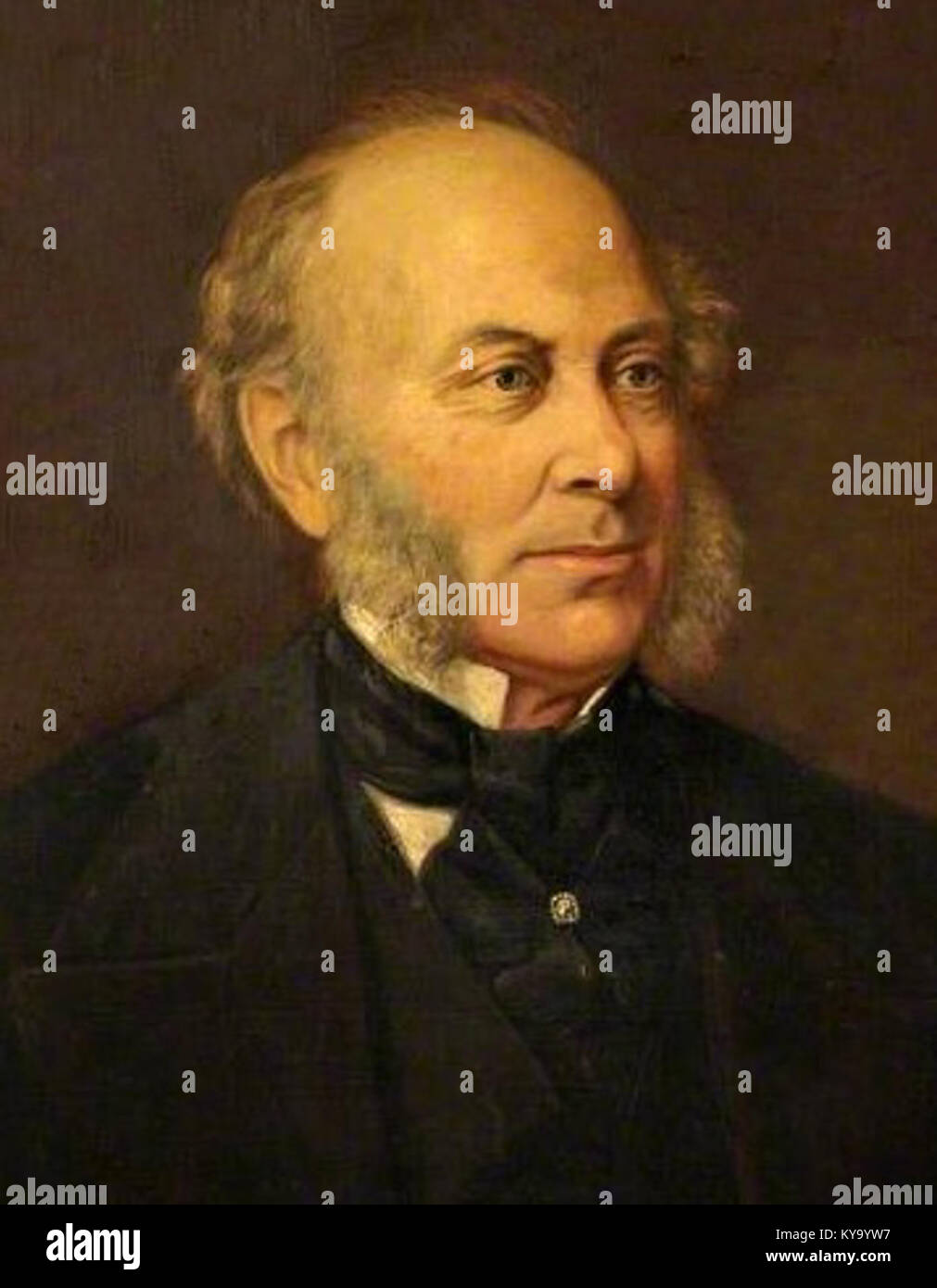 Portrait of Thomas Wright, a geologist known for contributions to early ...