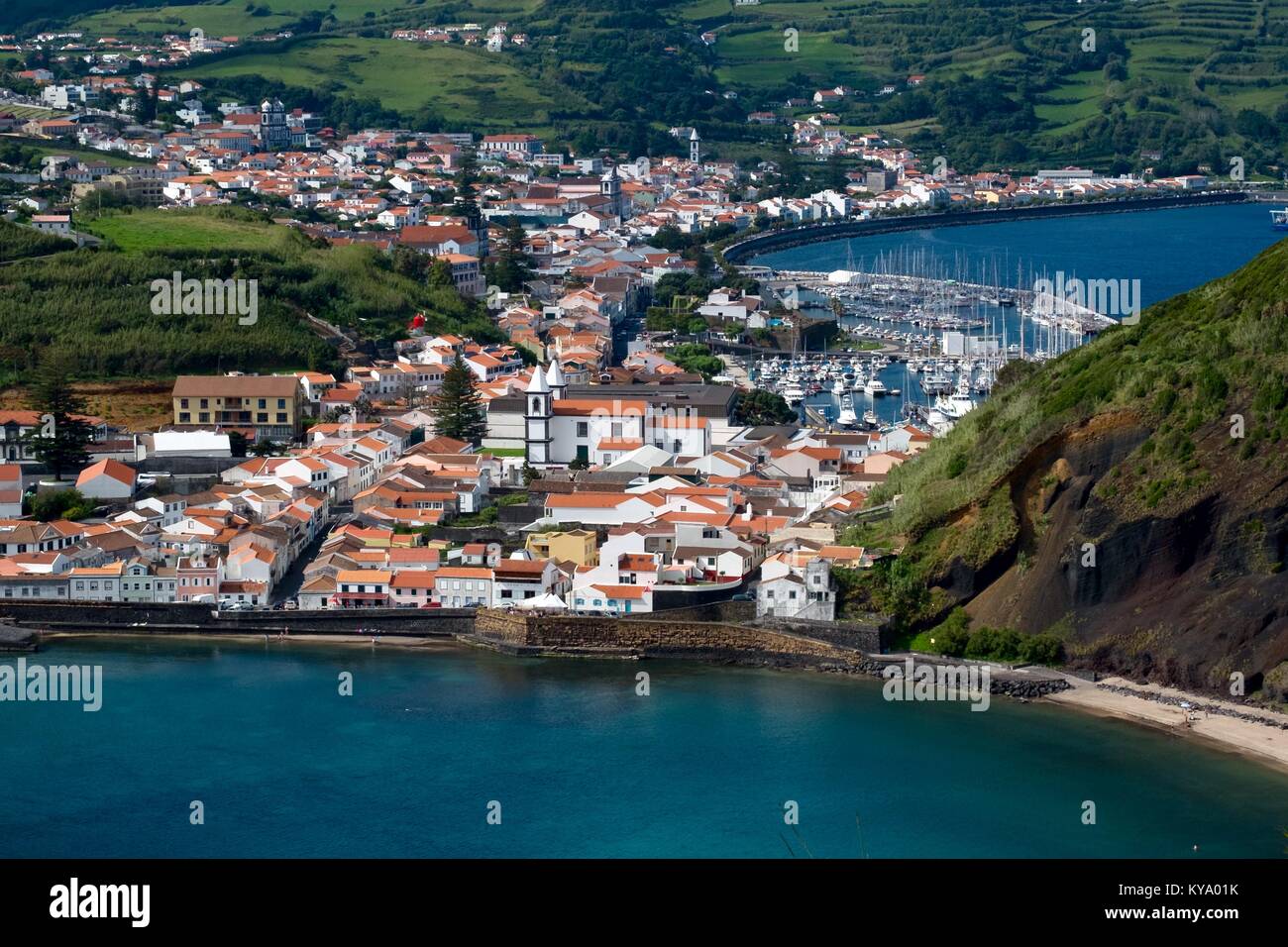 Azores faial island horta marina hi-res stock photography and images ...