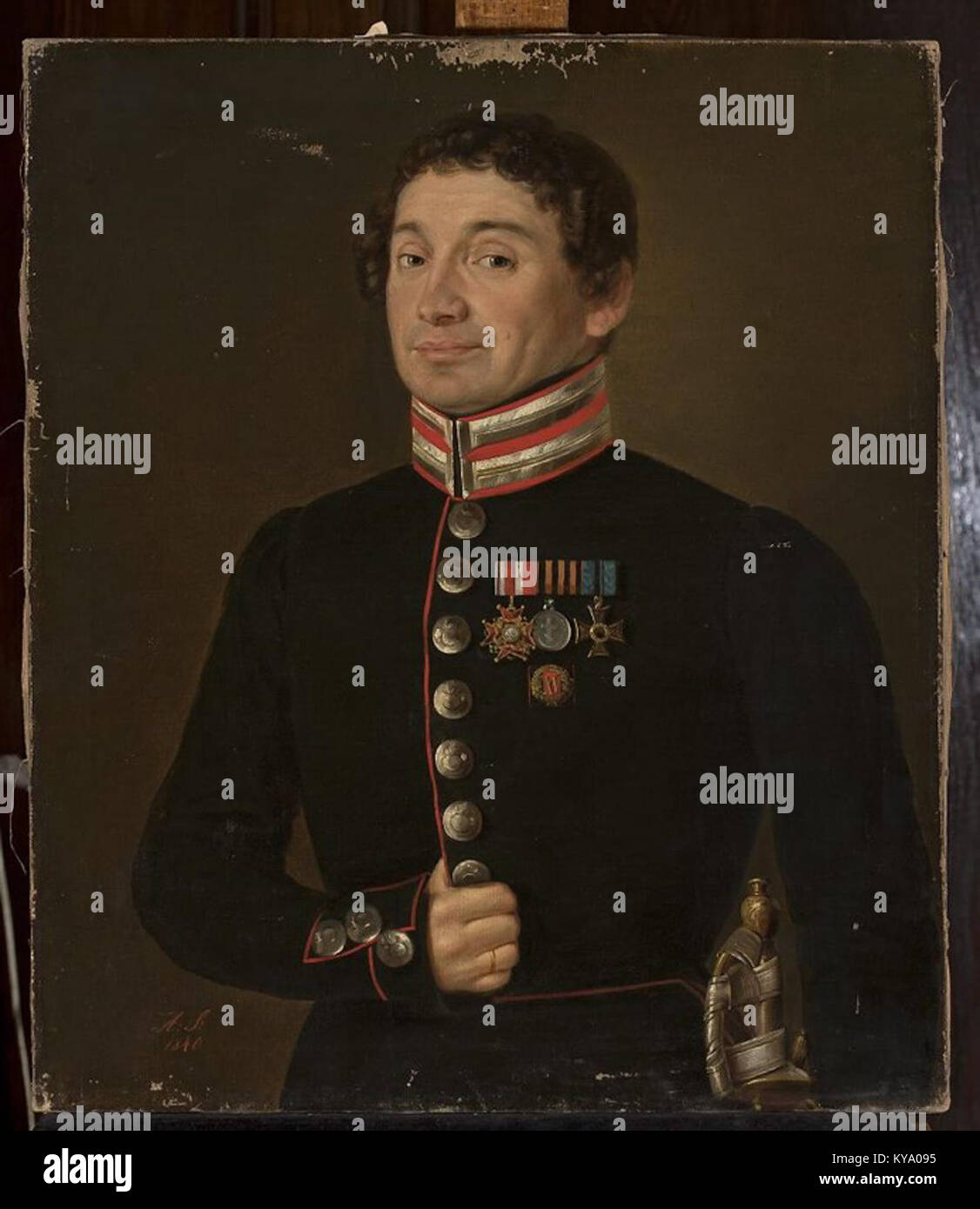 Stankiewicz Portret rosyjskiego urzędnika wojskowego Stock Photo - Alamy