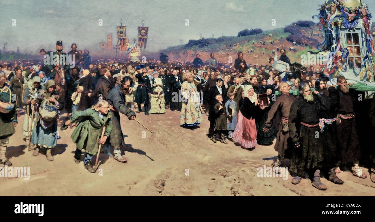 This 1883 painting by Ilya Repin, housed in Moscow’s Tretyakov Gallery ...