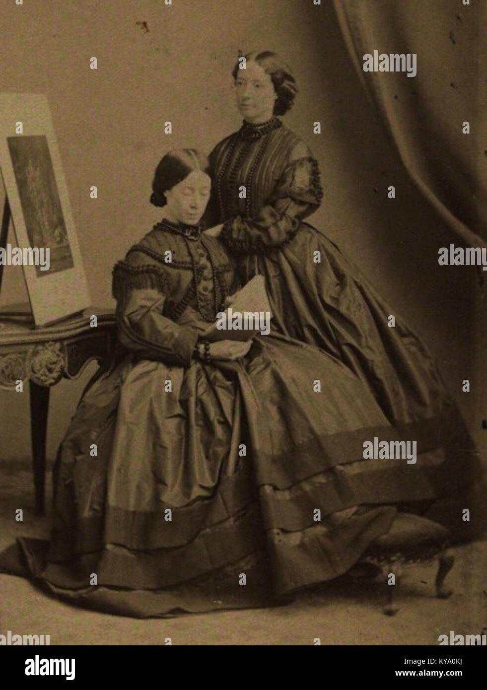 Martha Darley Mutrie and Annie Feray Mutrie, 1860, Maull & Company ...
