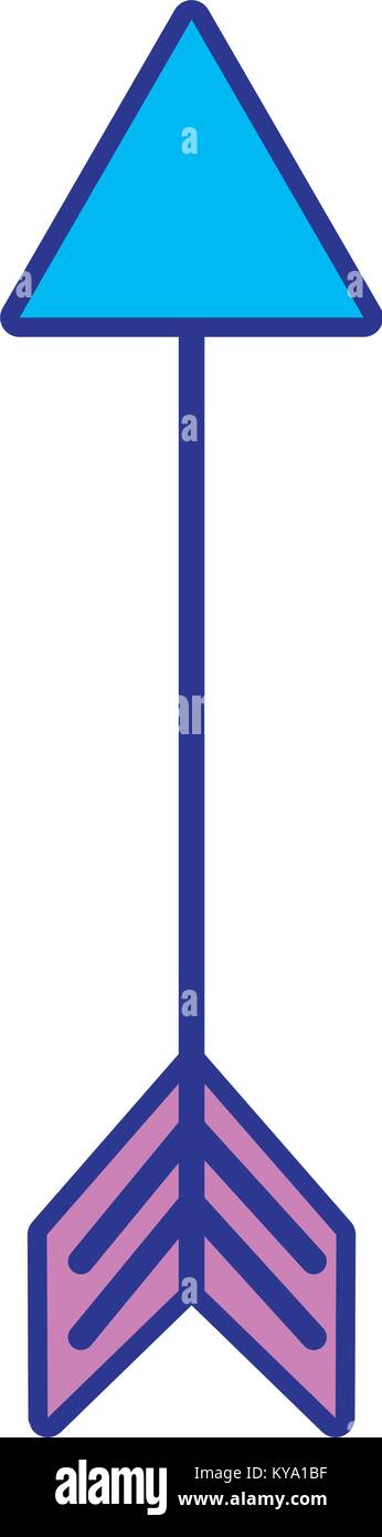 full color arrow element with pointer design art Stock Vector Image ...