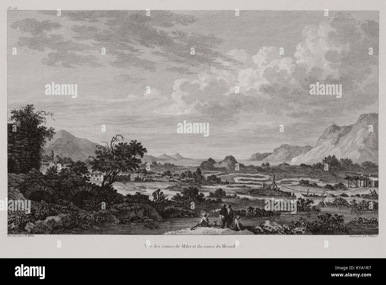 This 1782 artwork by Gabriel Choiseul-Gouffier depicts the ruins of ...