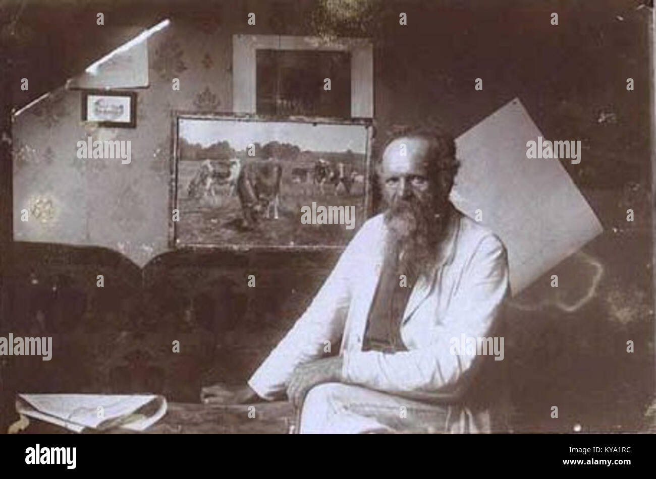 Portrait of Sören Lund, a historical individual from Sweden, providing ...