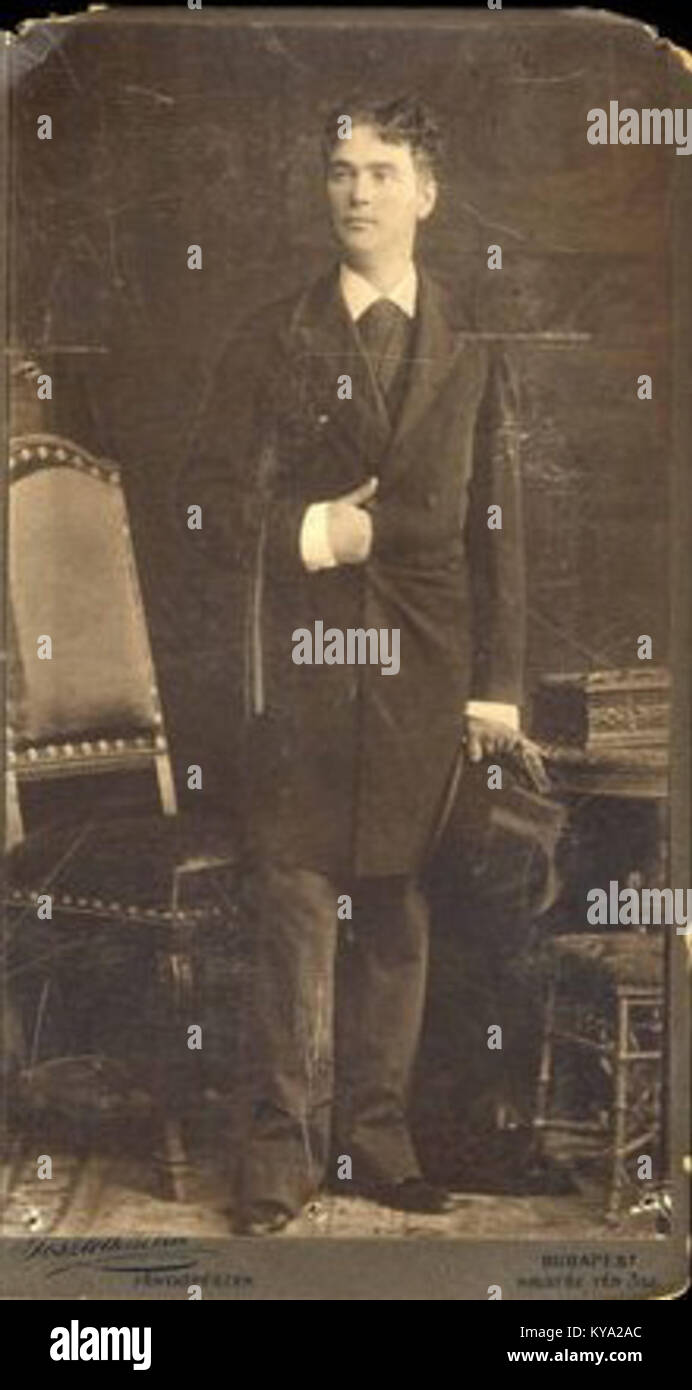 Náday Ferenc 1880 körül Stock Photo - Alamy