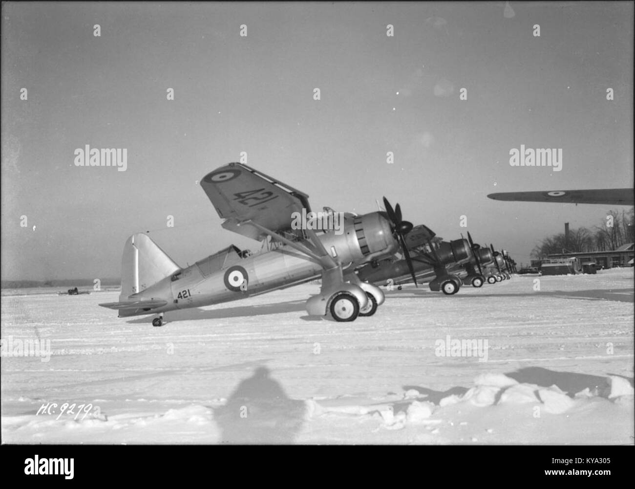 Westland lysander Black and White Stock Photos & Images - Alamy