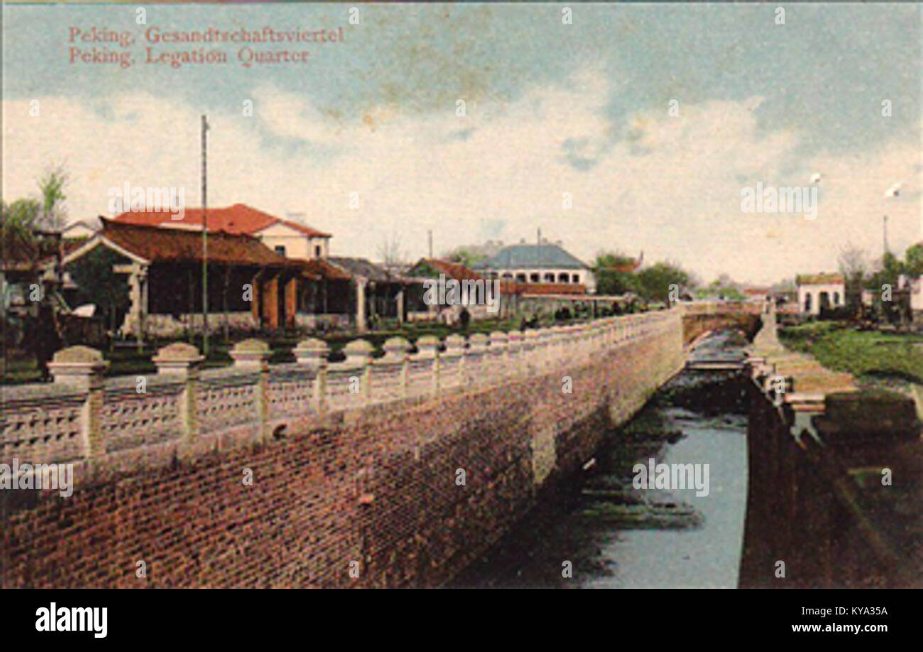 Legation quarter hi-res stock photography and images - Alamy