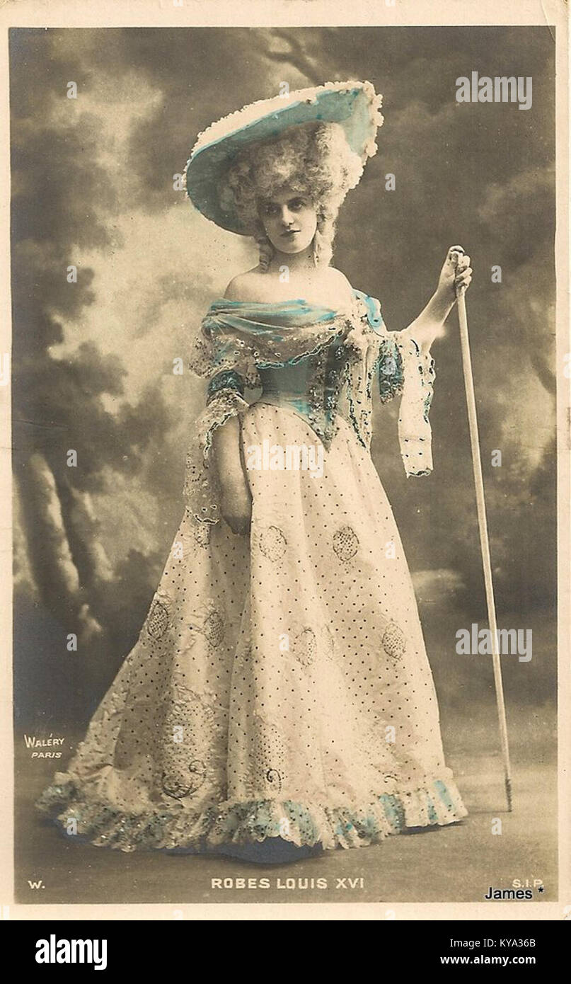 This image shows a series of robes from the Louis XVI era, designed by ...