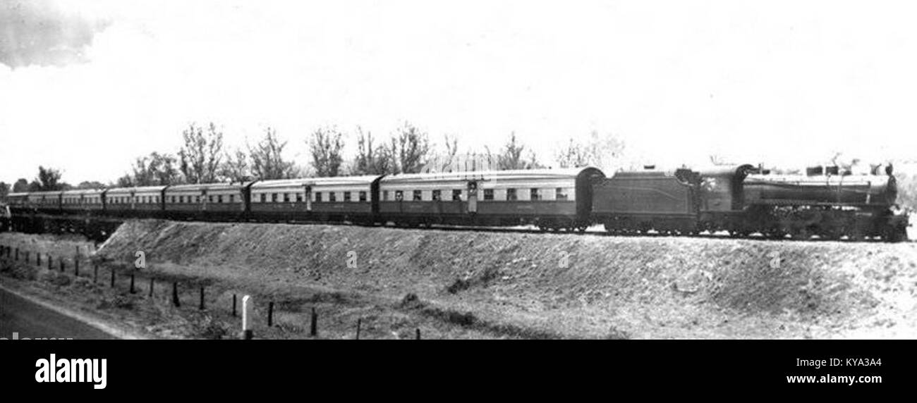 The U class locomotives, including the Australind, were a key part of ...