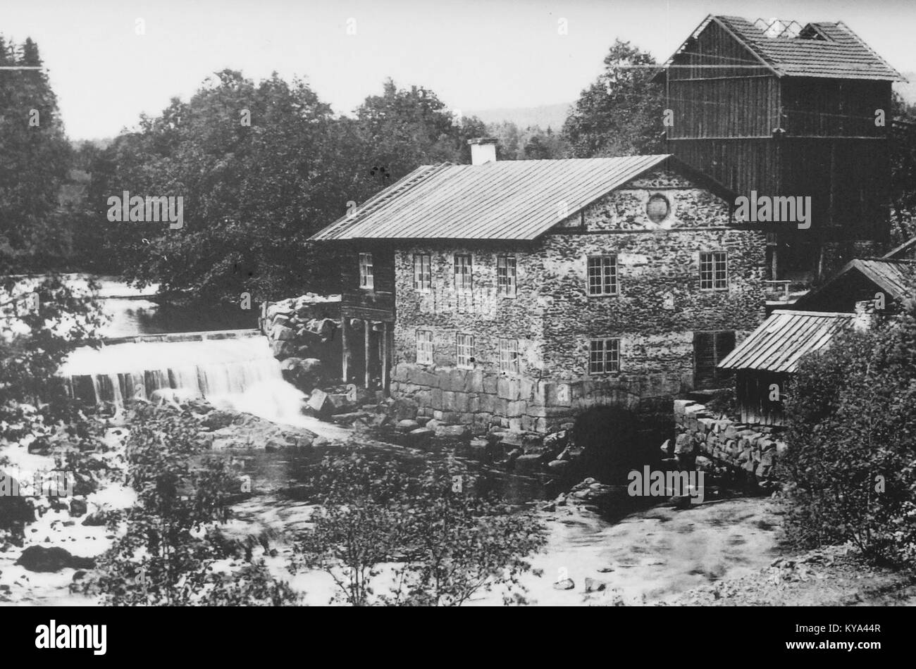 This title refers to a historical or modern mill located in Sunnansjö ...