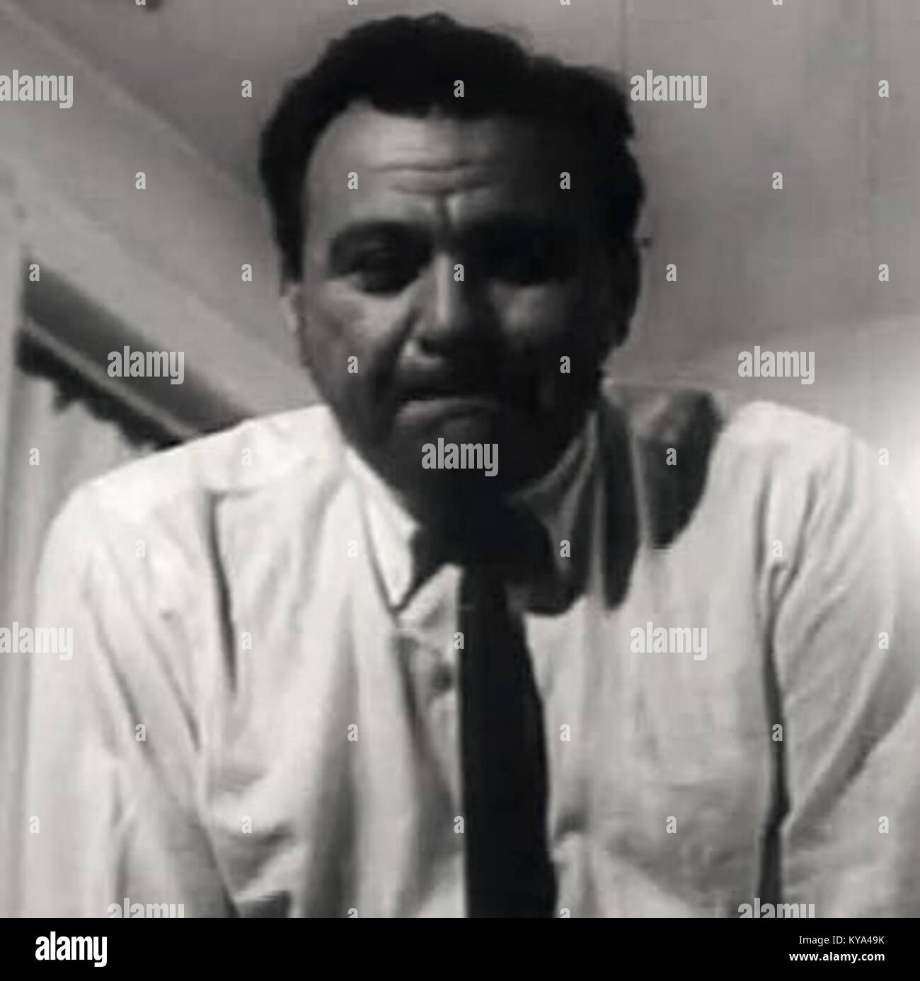 A still from the trailer of the 1965 film 'Satan’s Bed' featuring actor ...