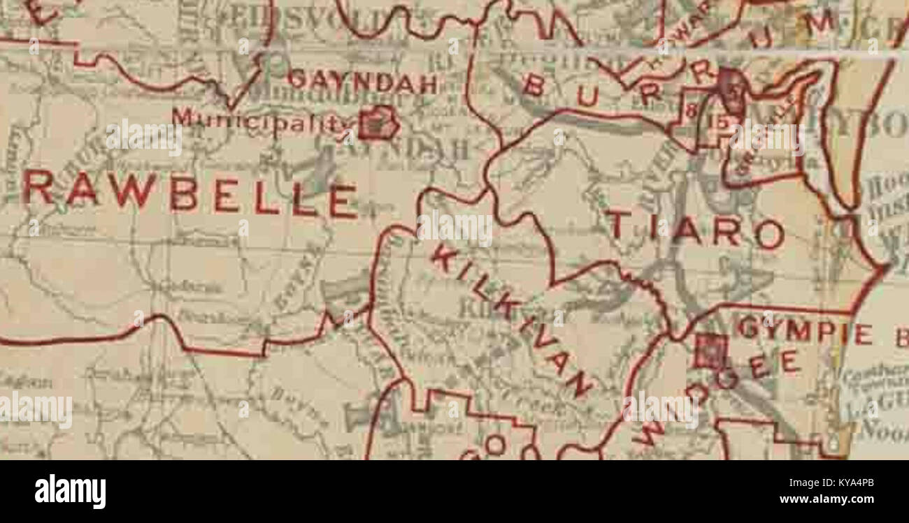 Historical record of Tiaro Division from March 1902, documenting ...
