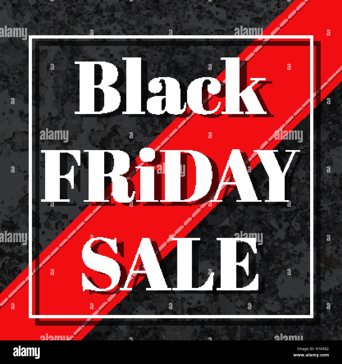 Black Friday Sale sign - ready template to print on stickers and labels ...