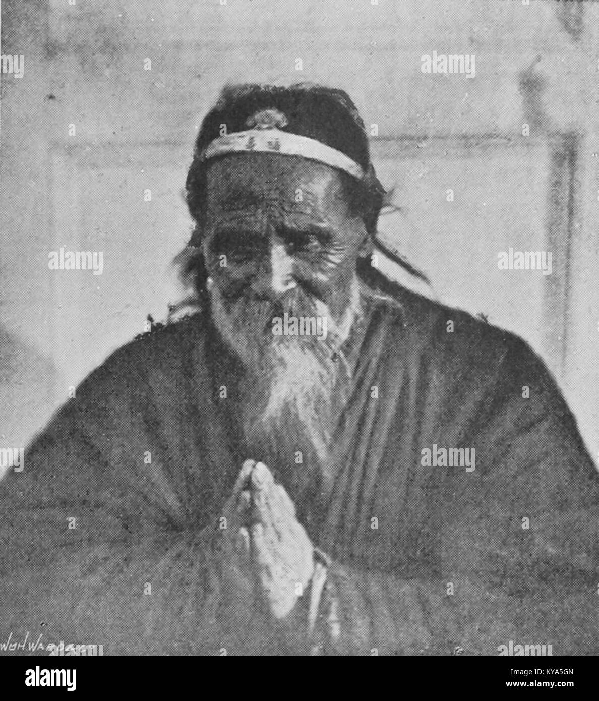 Ancient hermit Black and White Stock Photos & Images - Alamy