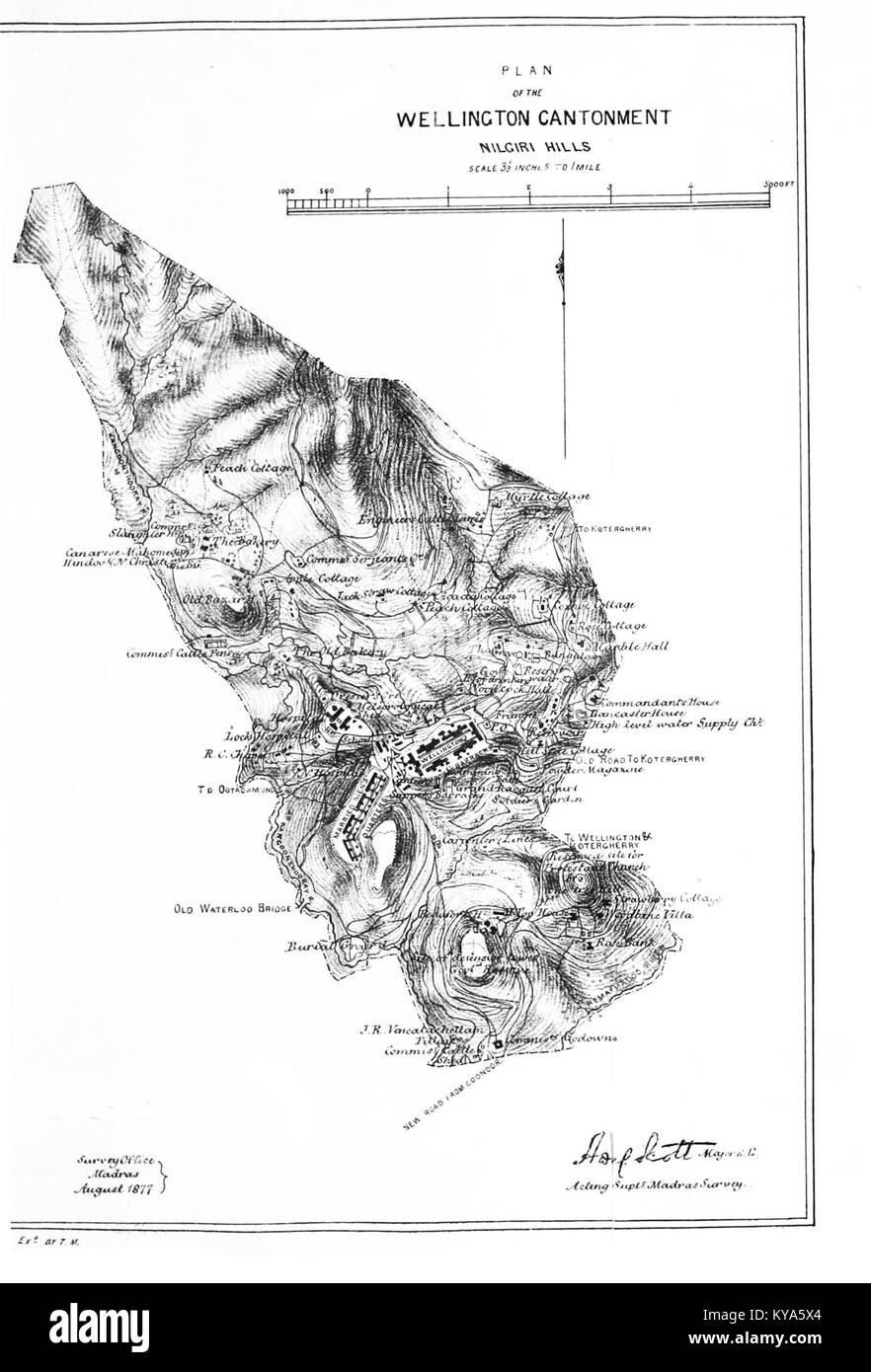 Wellington map hi-res stock photography and images - Alamy