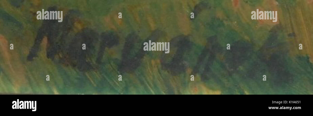 Otakar Marvánek - signatura Stock Photo - Alamy