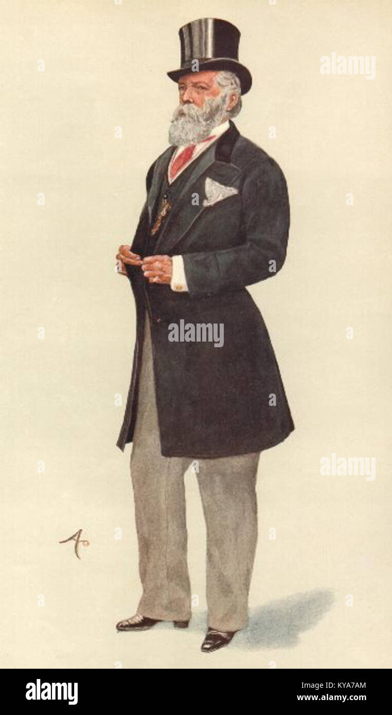 The Lord Suffield, Vanity Fair, 17 July 1907 Stock Photo - Alamy