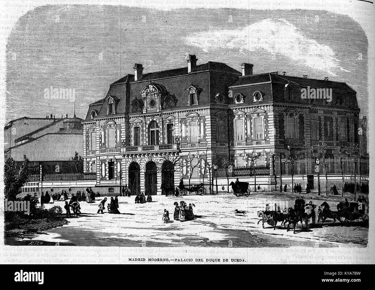 Palacio de uceda madrid hi-res stock photography and images - Alamy