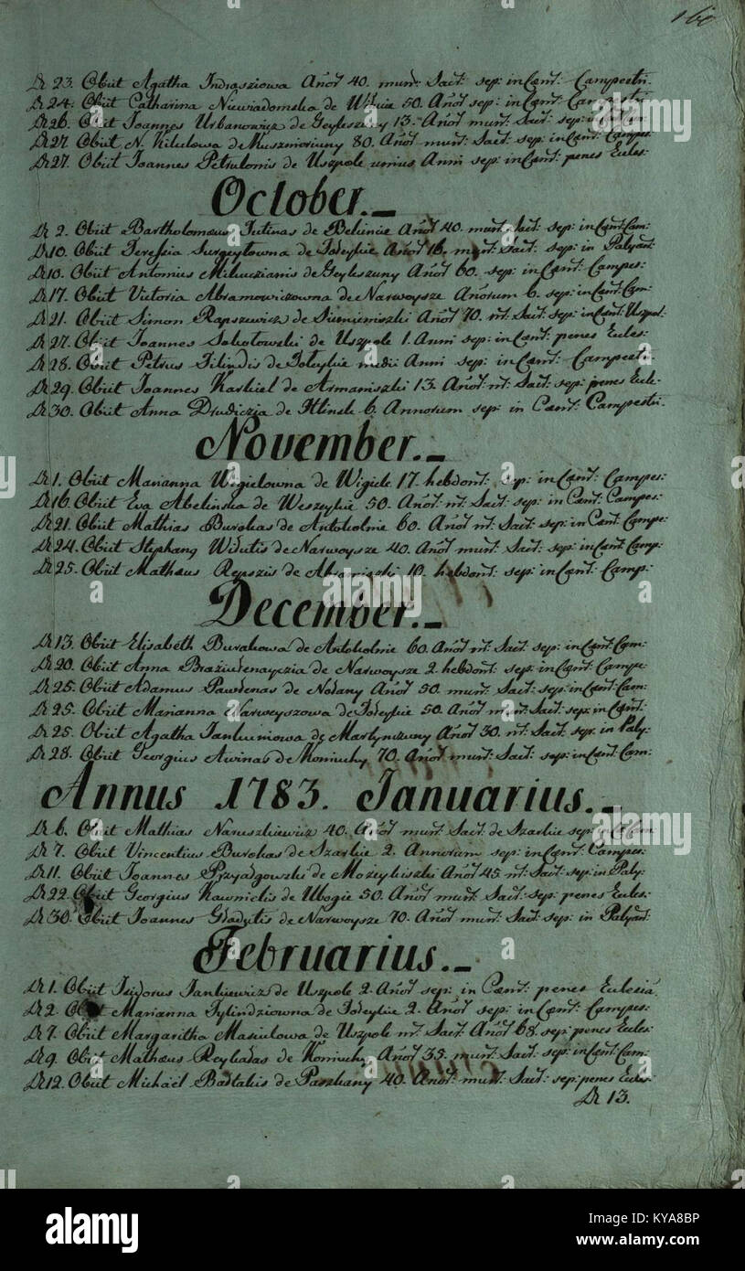 This title refers to a Lithuanian church register, 'Uzpaliu RKB ...
