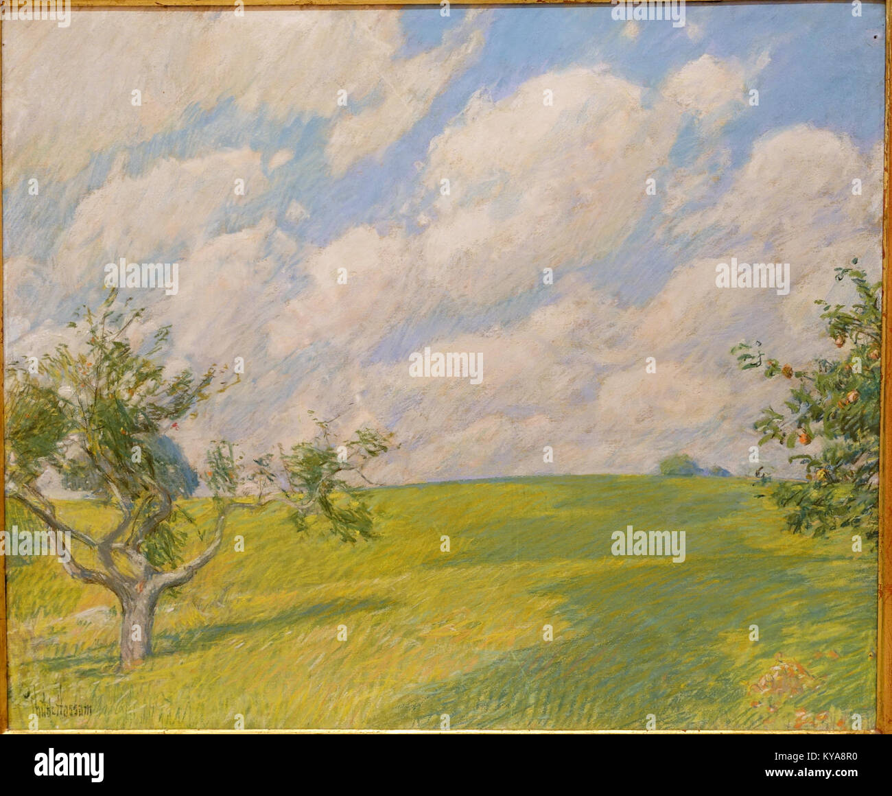Pastel on canvas hi-res stock photography and images - Alamy