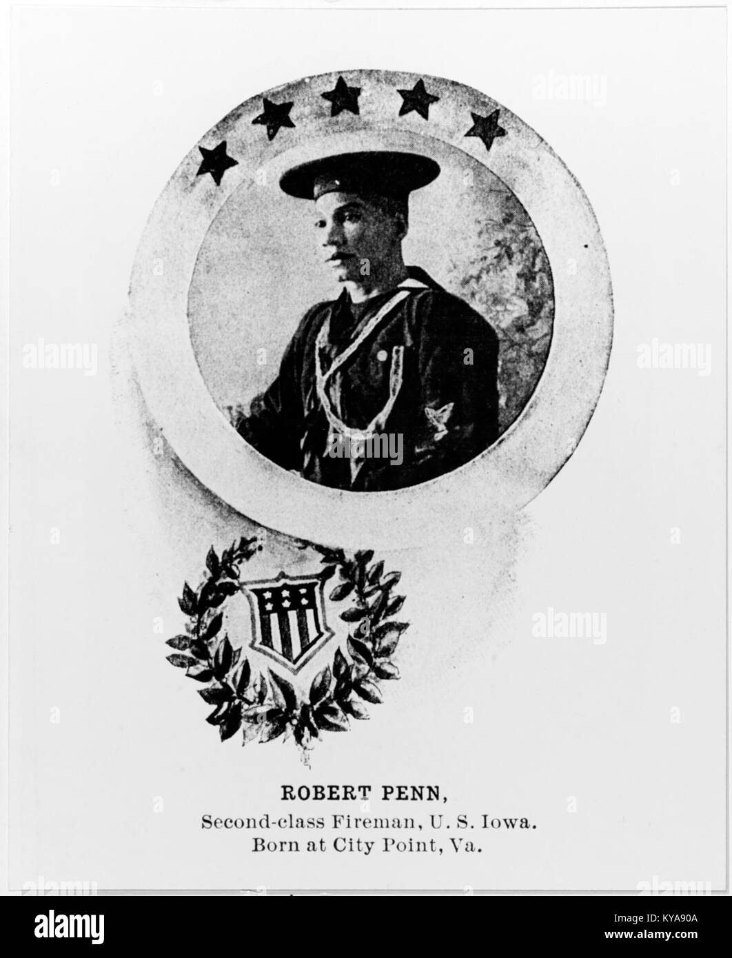 Robert Penn served as Fireman Second Class in the United States Navy ...