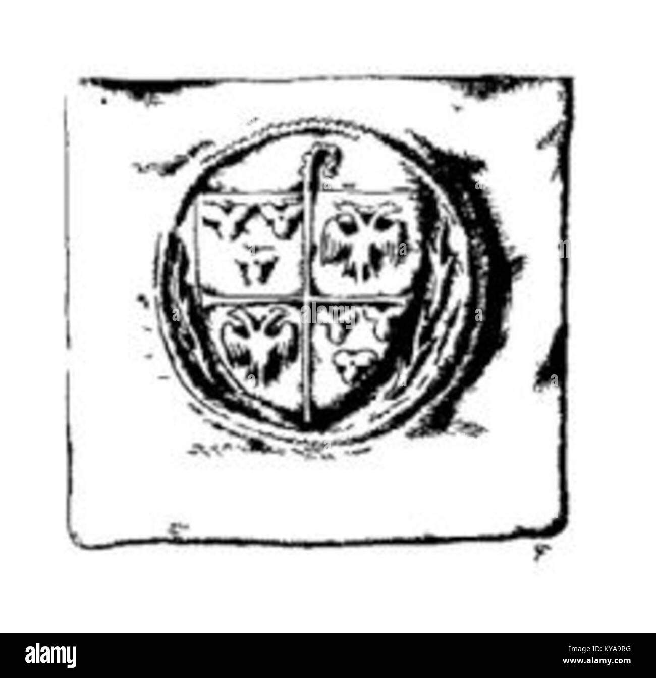 A seal from Ren de Prie, reflecting its historical and symbolic ...