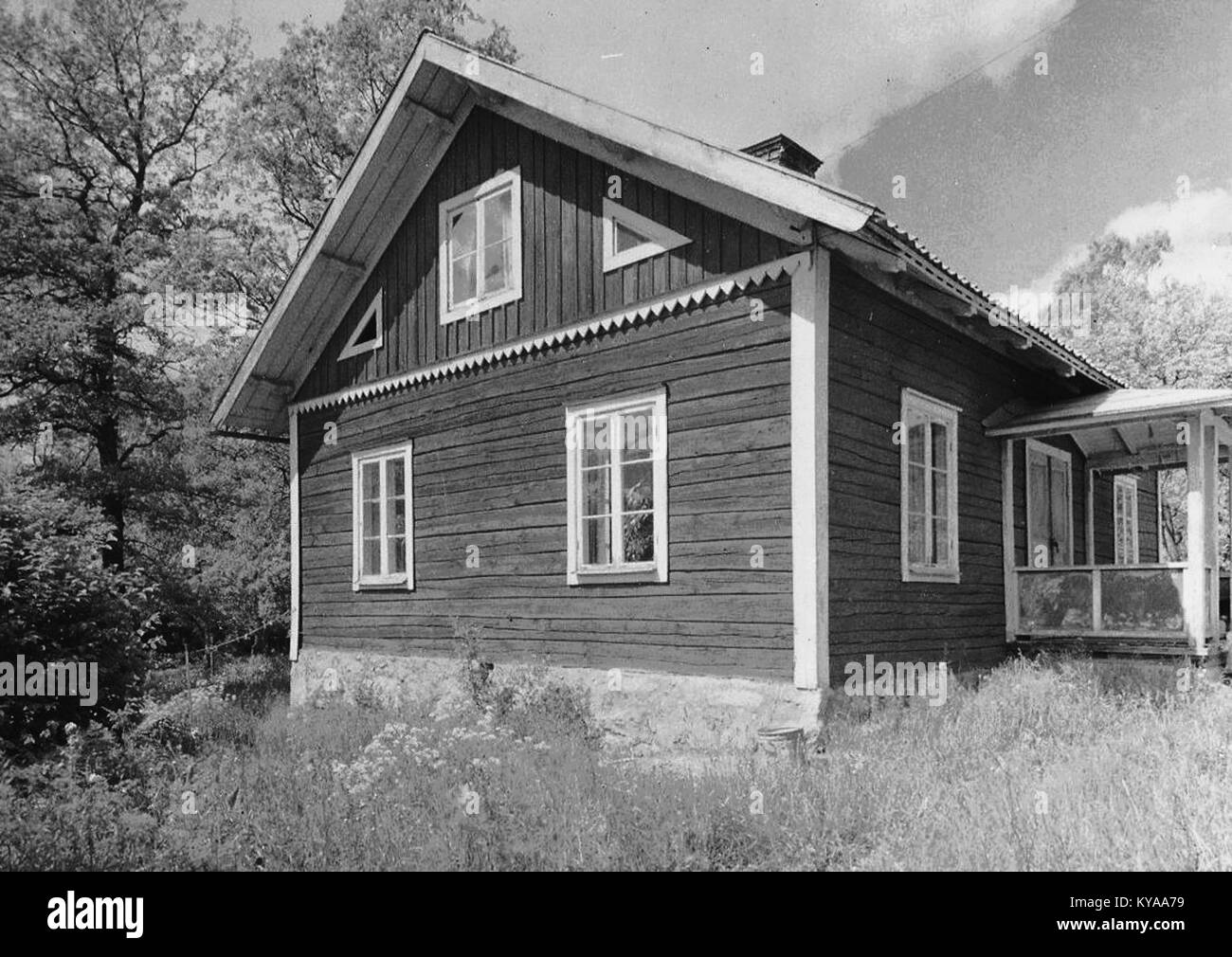 Torpet Ormkärr 1957 Stock Photo - Alamy
