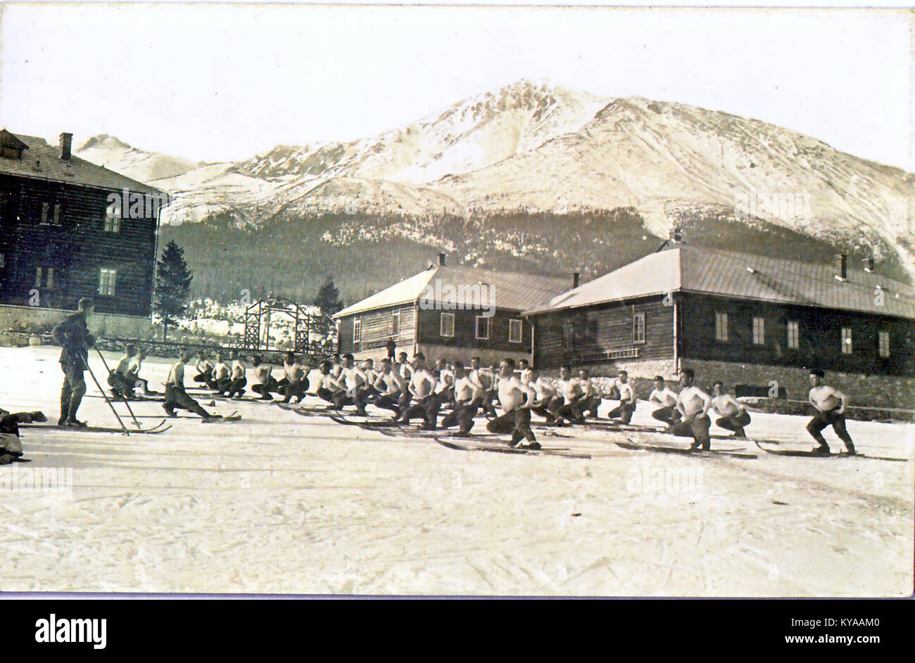 Tatranské Zruby 1925 Stock Photo - Alamy