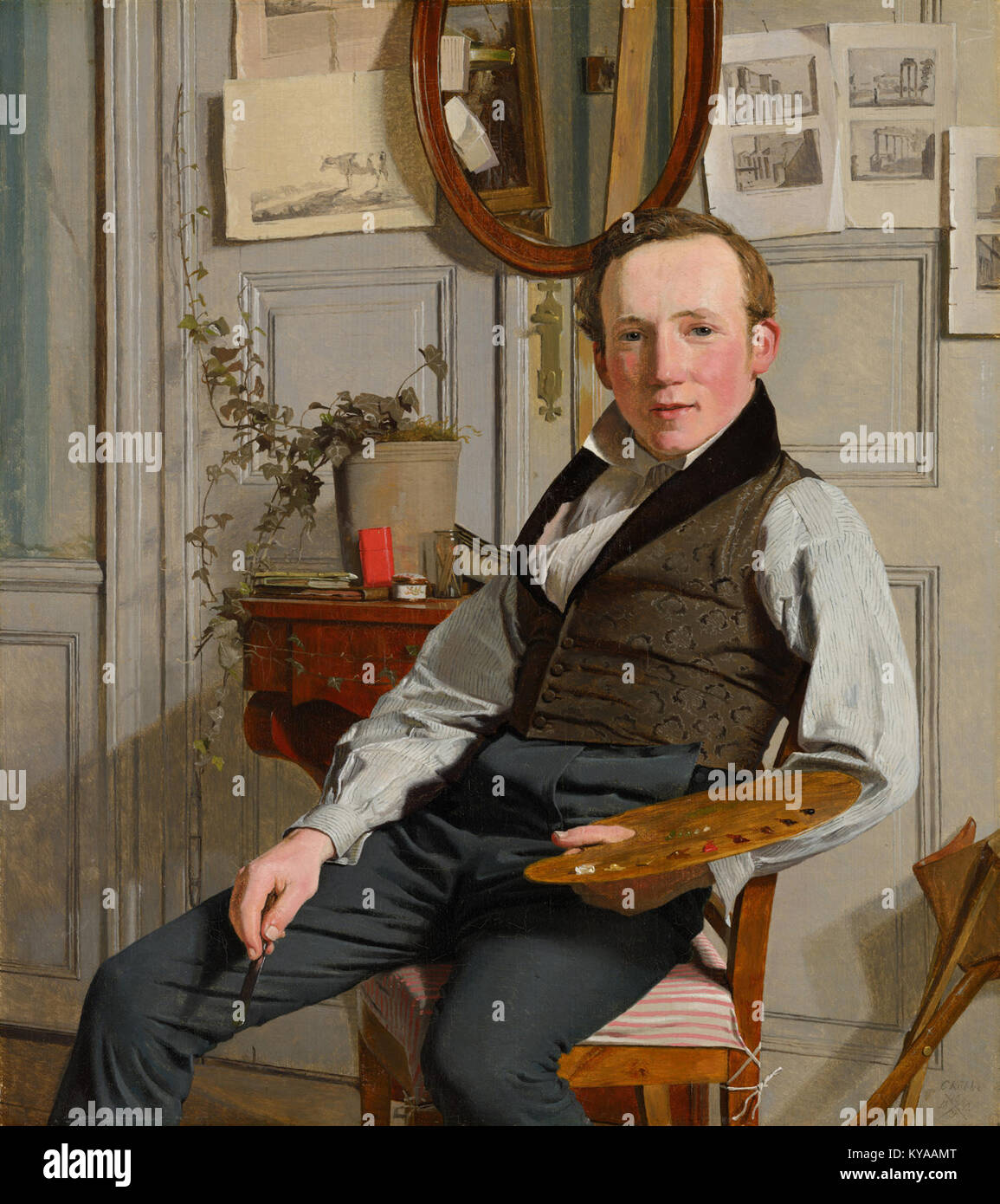 Christen købke hi-res stock photography and images - Alamy