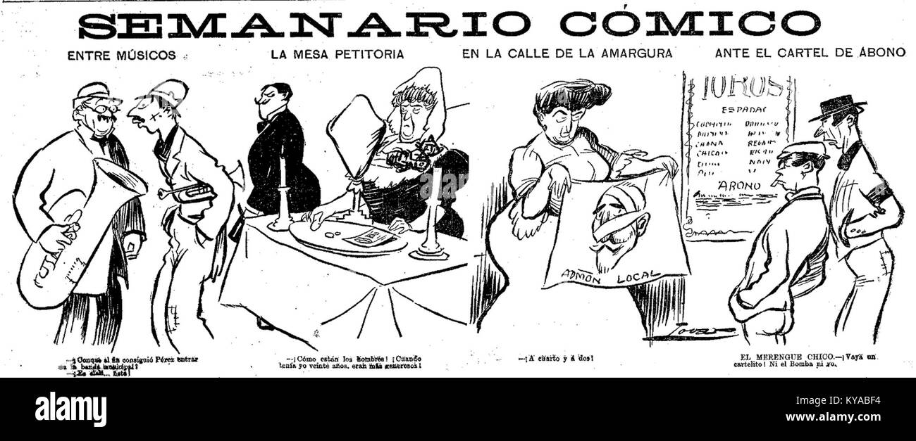 'El Liberal', a 1909 Venezuelan comic journal from Tovar, presented ...