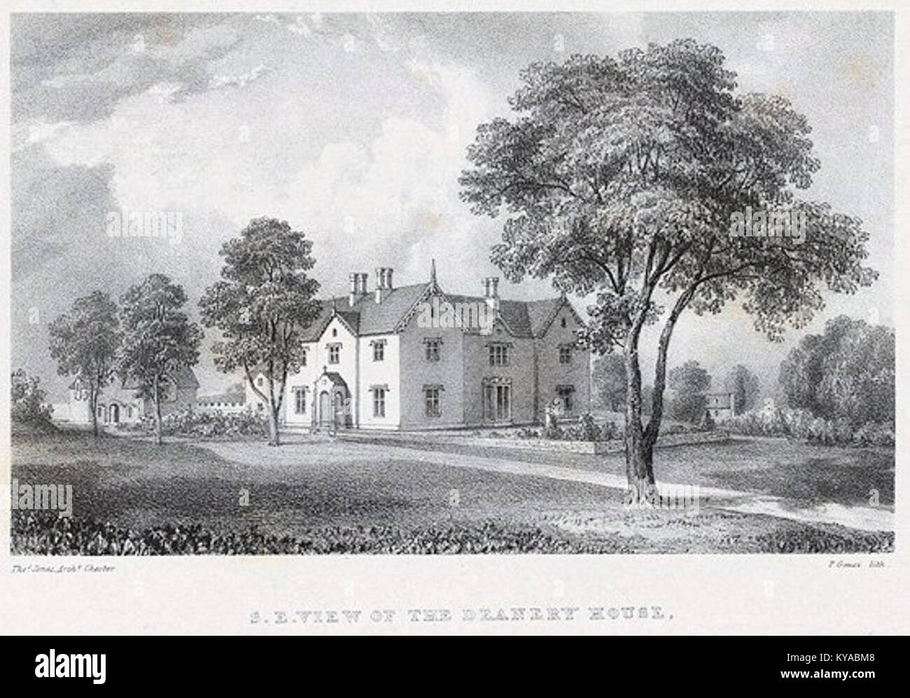 Old deanery house hi-res stock photography and images - Alamy