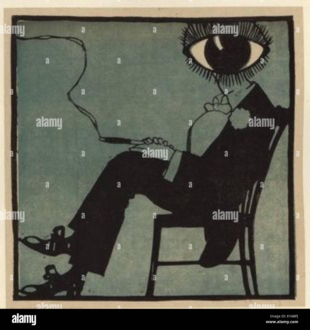 Paul Iribe's 'Témoin œil' is a work of art showcasing his distinctive ...